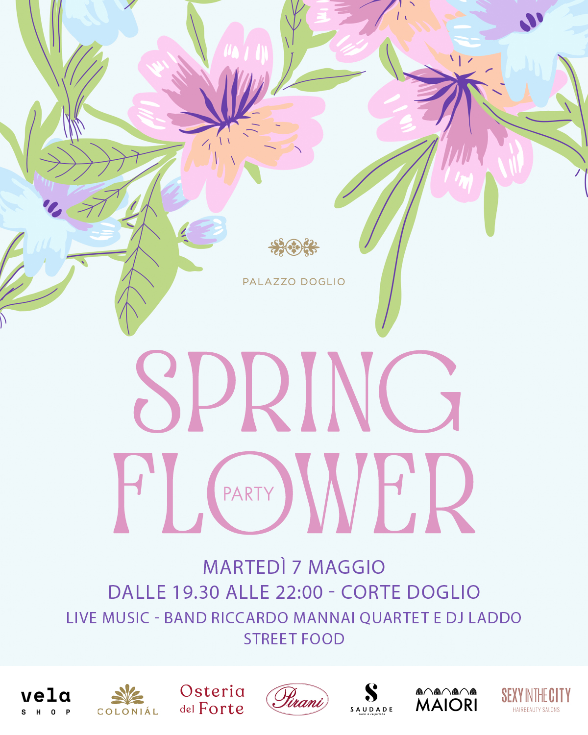 Palazzo Doglio accoglie la primavera con lo Spring Flower Party ...