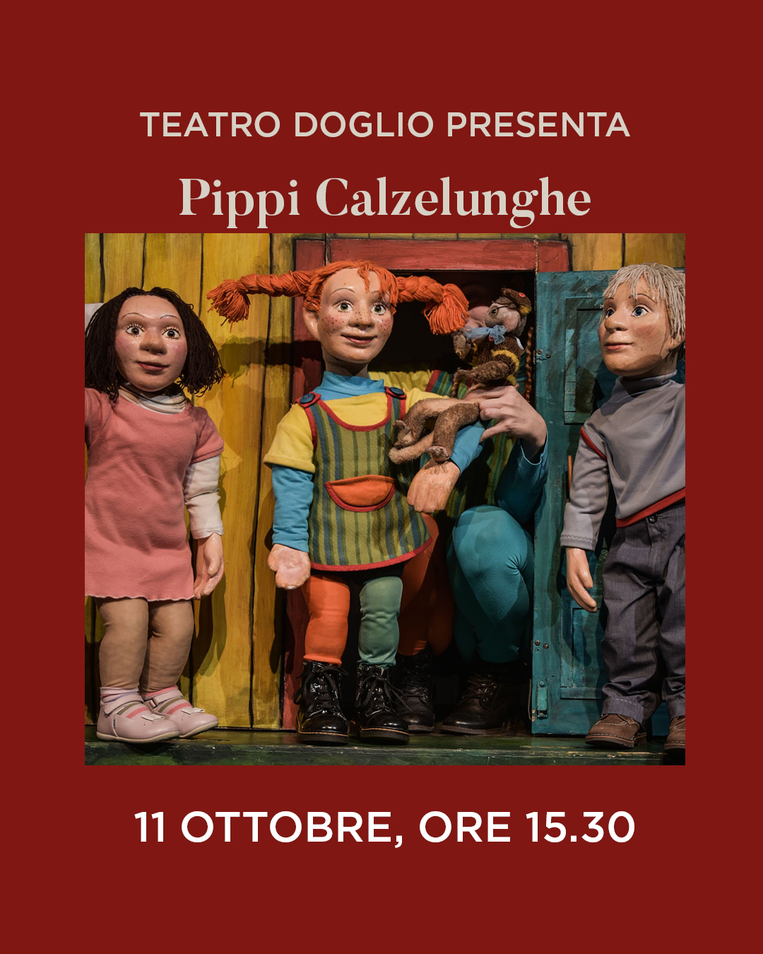 Pippi Calzelunghe a Teatro Doglio - Palazzo Doglio